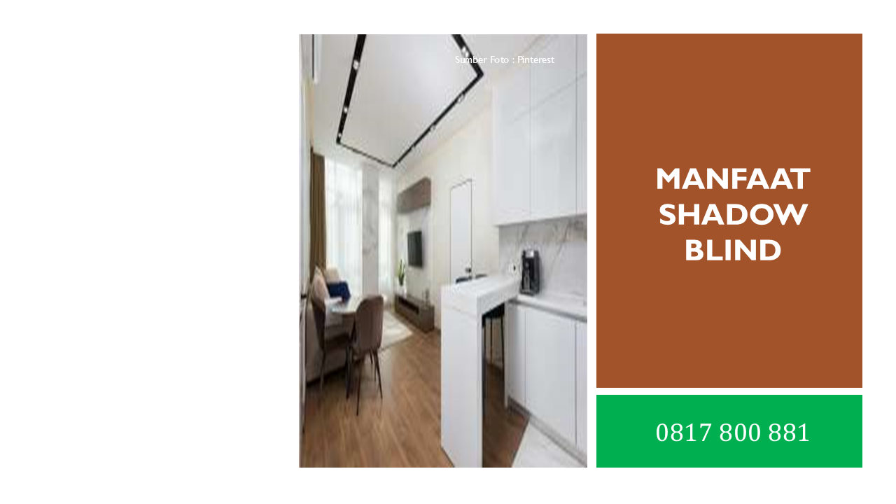 Manfaat Shadow Blind : Lindungi Privasi dan Kontrol Cahaya Ruangan Anda